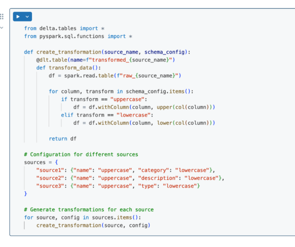 Delta Live Tables Metaprogramming For Data Pipelines Adaptiv