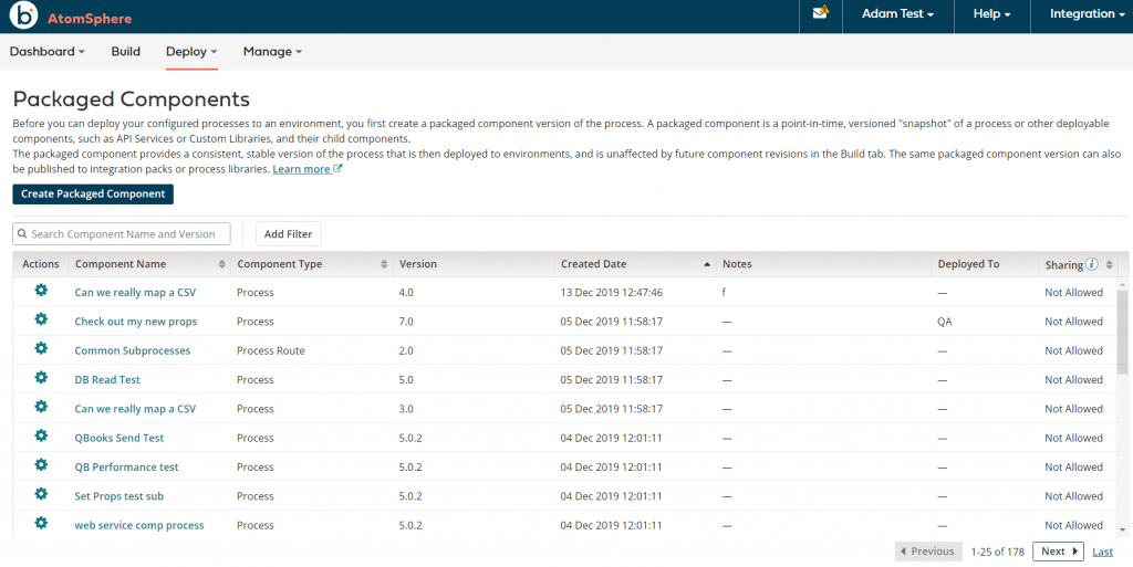 Migrating to Boomi's new deployment process | Adaptiv