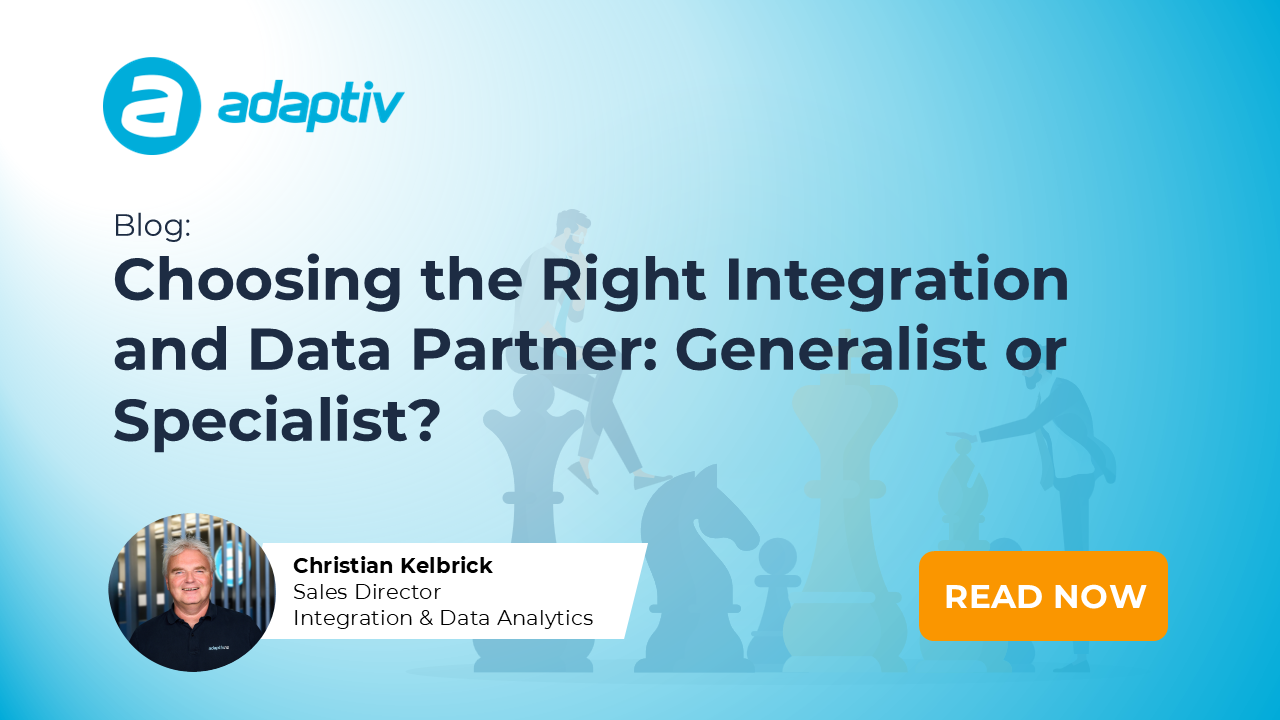 Choosing the right integration and AI partner | Adaptiv