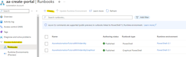 Creating Azure Automation Accounts in the Portal | Adaptiv